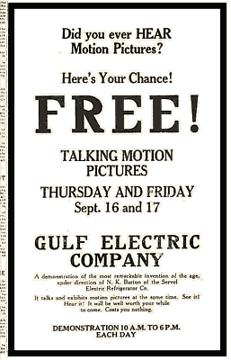 Talking Motion Picture